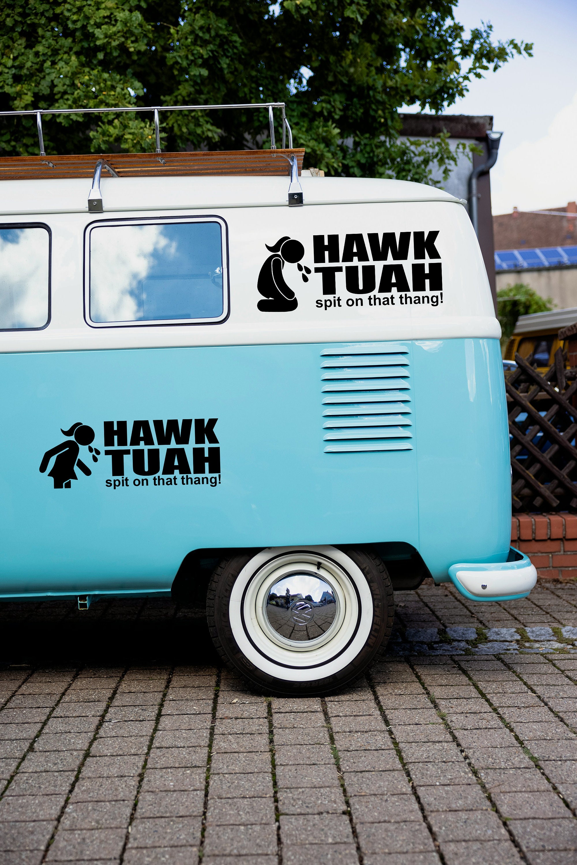 Hawk Tuah Sticker Spit on That Thang Vinyl Decal, Car Sticker, Meme ...