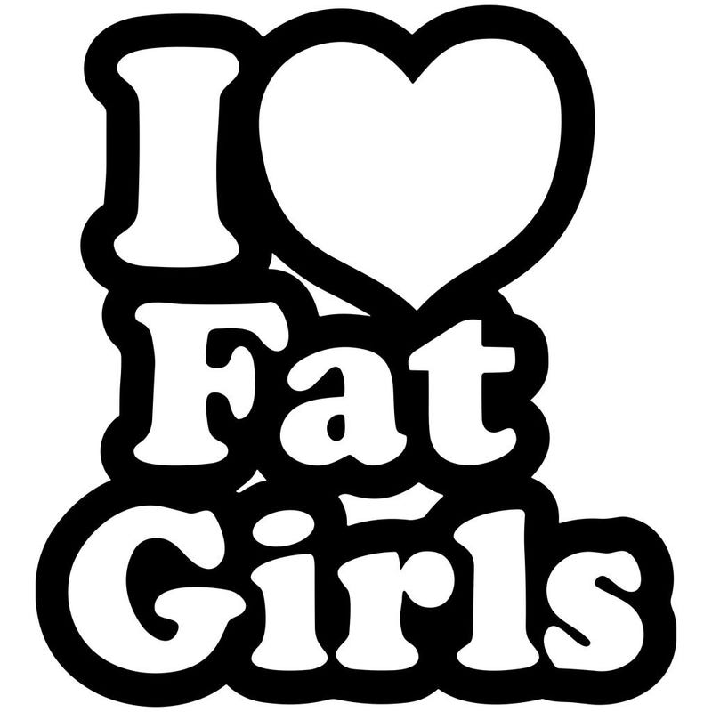 Fat Girl Svg - Etsy