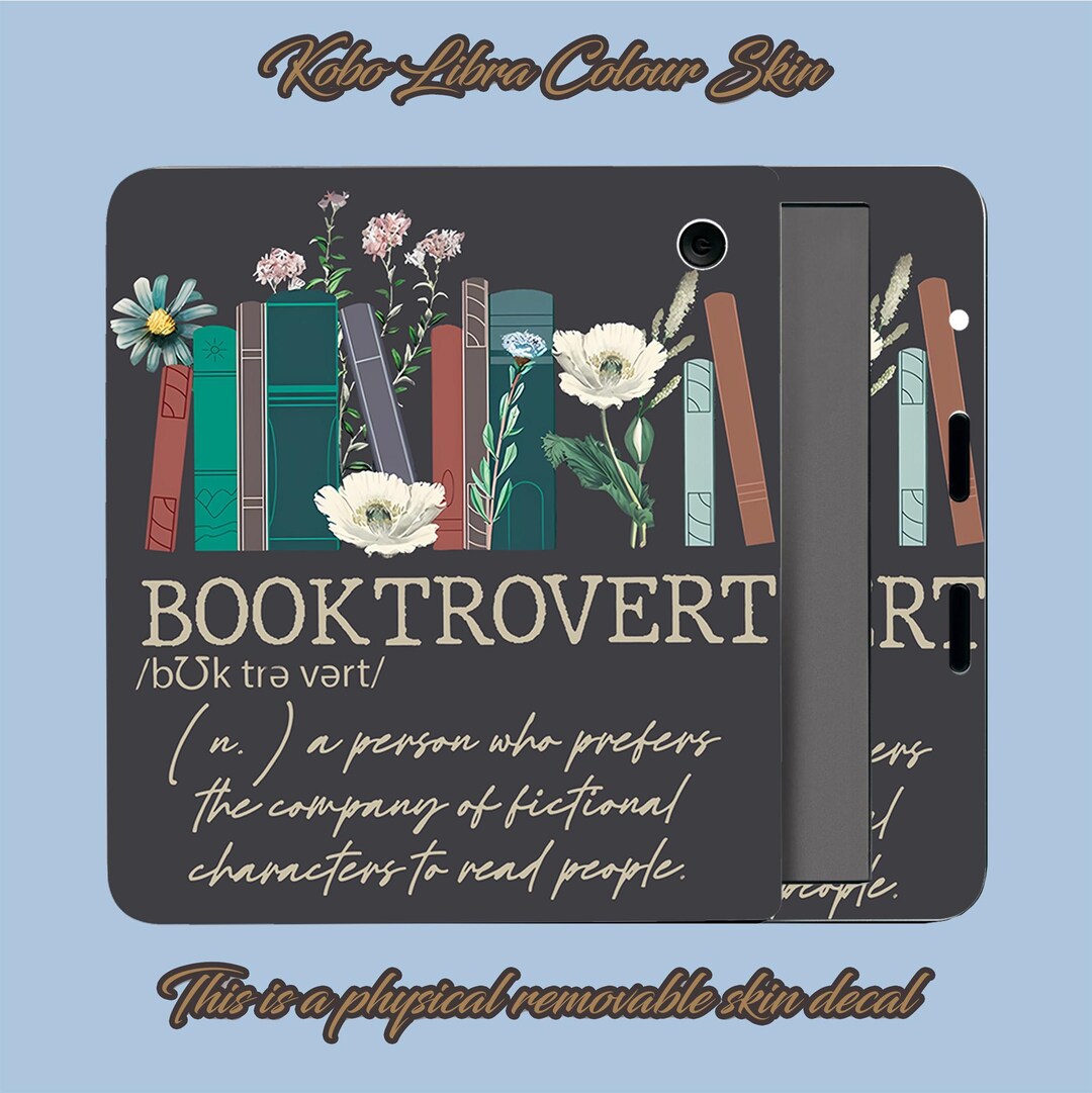 Booktrovert Kobo Skin Decals | Kobo Vinyl Cover | Kobo Decal | Kobo ...