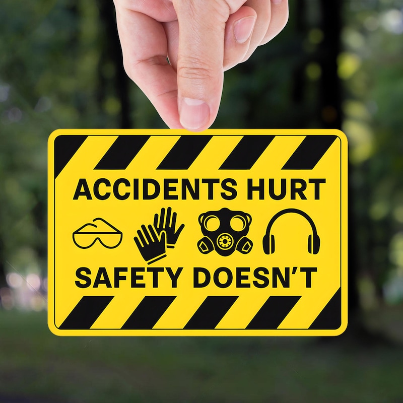 Funny Safety Sign - Etsy