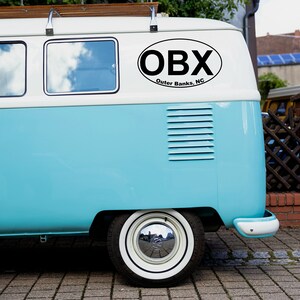 OBX Outer Banks | Vinyl Die Cut Decal | Die Cut | OBX | North Carolina ...