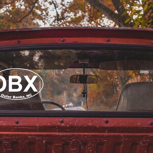 OBX Outer Banks | Vinyl Die Cut Decal | Die Cut | OBX | North Carolina ...