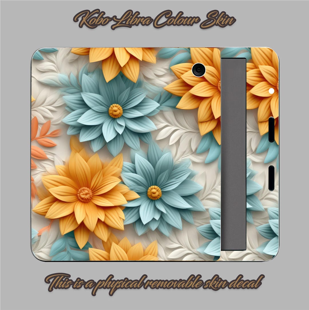 Flower Petals Kobo Skin Decals | Kobo Vinyl Cover | Kobo Sticker | Kobo ...