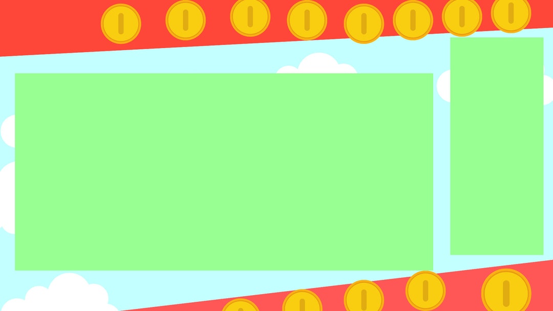 Mario Stream Overlay - Etsy