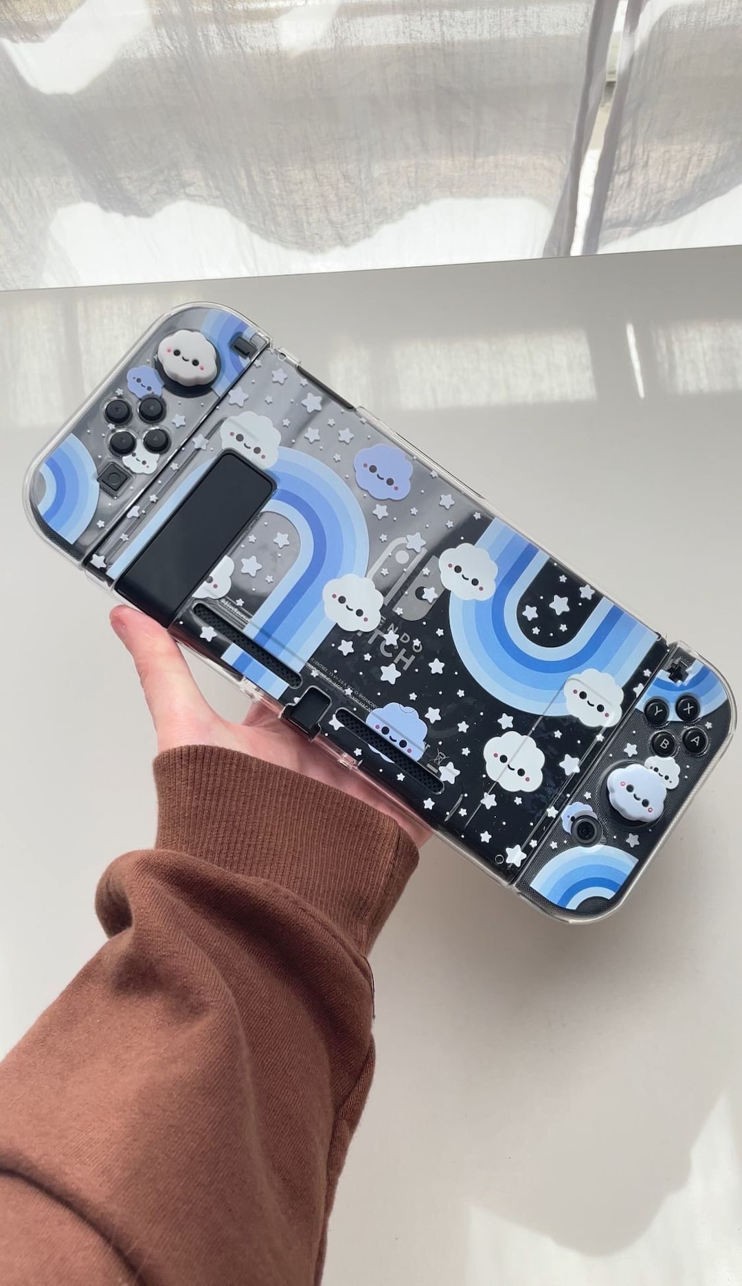 Cute Clouds Nintendo Switch Case - Etsy