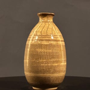 Edo Period Mishima-te Tokkuri Miniature Vase, 400-year-old Japanese ...