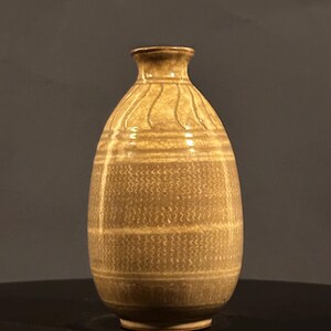 Edo Period Mishima-te Tokkuri Miniature Vase, 400-year-old Japanese ...