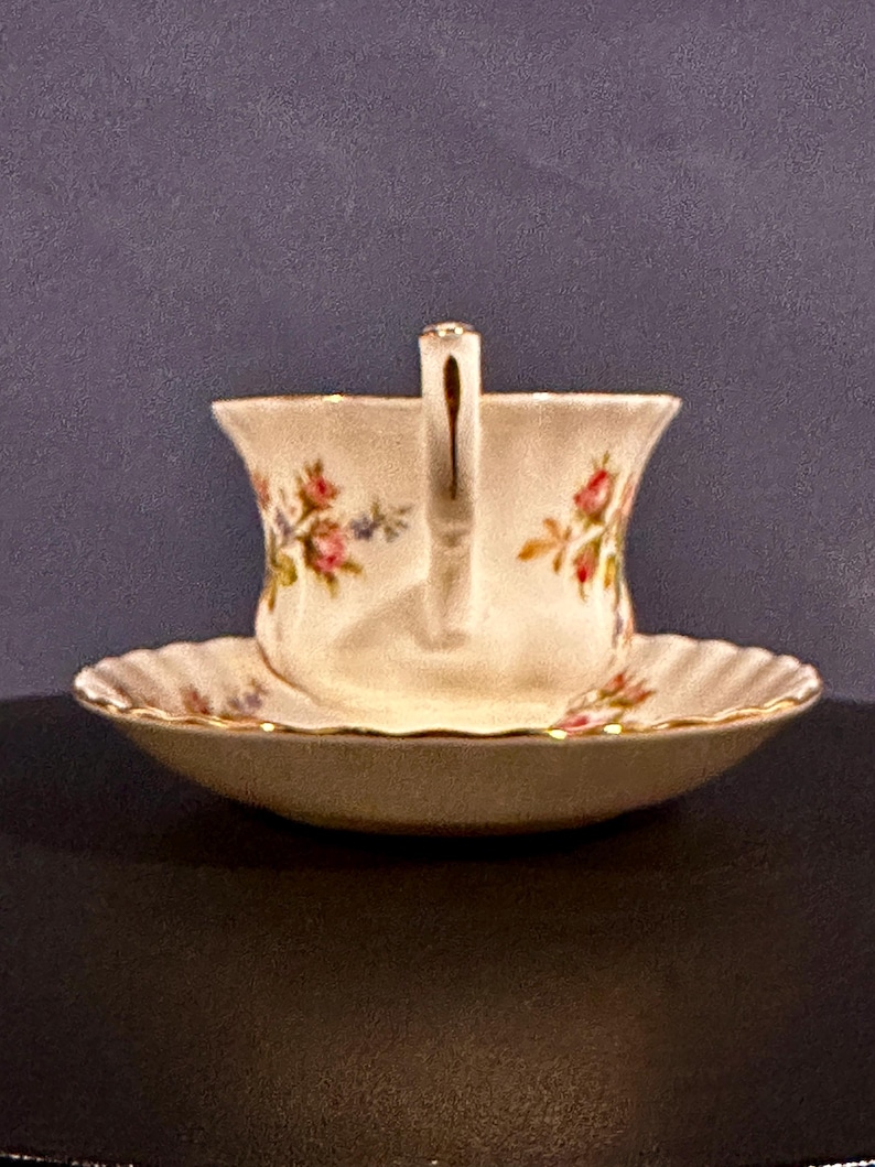 Vintage Royal Albert Moss Rose Tea Cup & Saucer Set | Bone China Floral ...