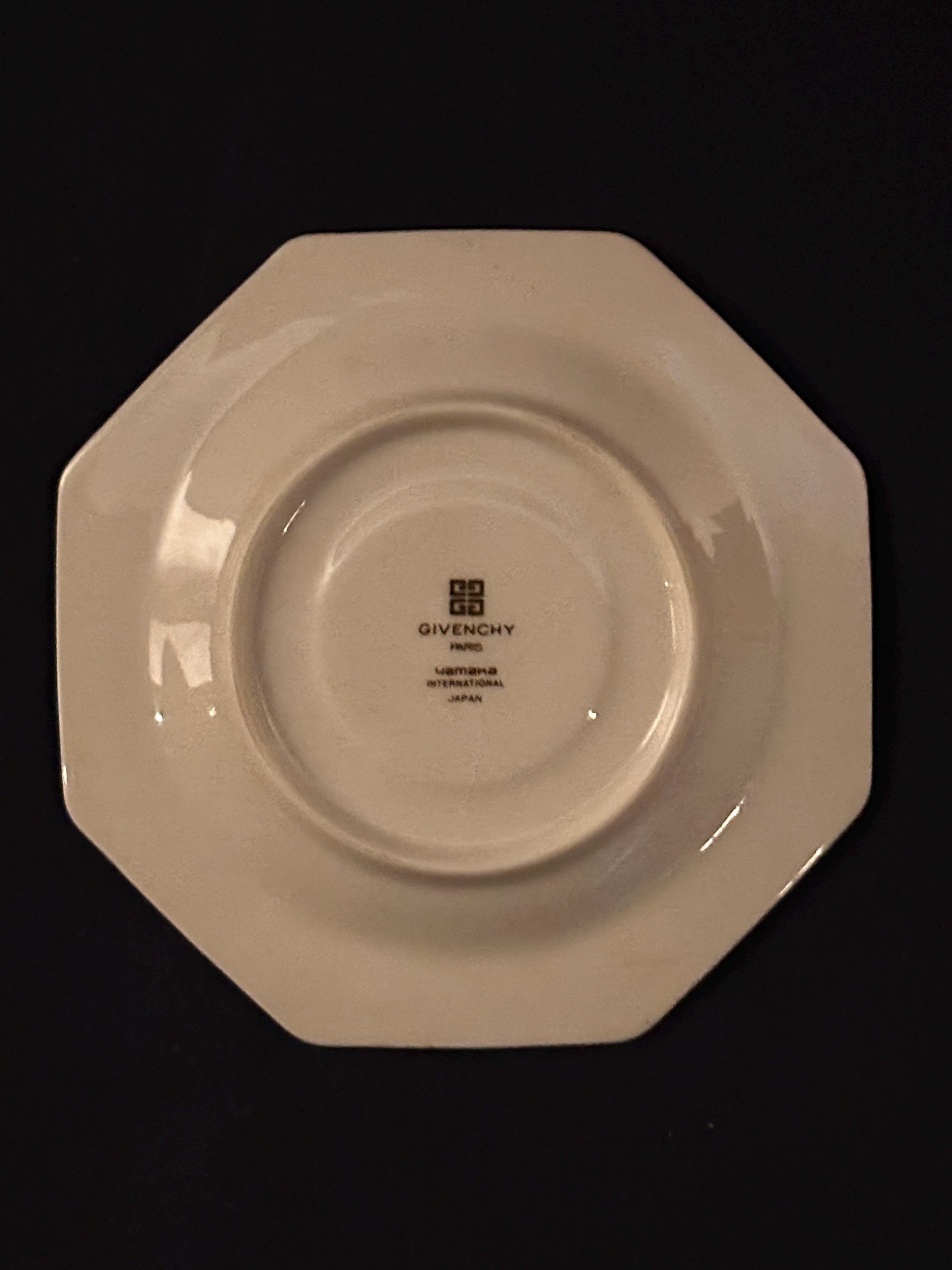 Givenchy Bone China Coffee Set, Elegant French Porcelain, Designer Mug ...