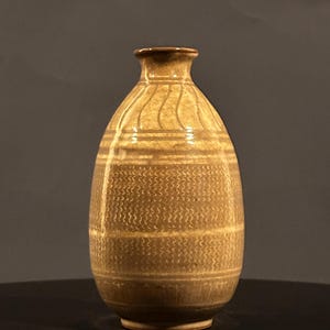 Edo Period Mishima-te Tokkuri Miniature Vase, 400-year-old Japanese ...