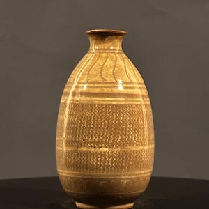 Edo Period Mishima-te Tokkuri Miniature Vase, 400-year-old Japanese ...