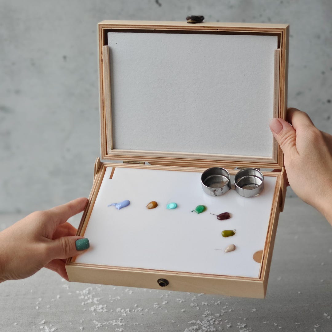 Small Pochade Box for Painting - Etsy