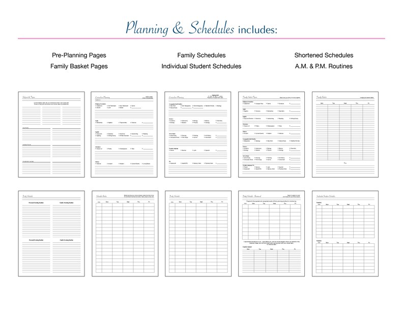 Traditional Catholic Homeschool Planner | 2025-2026 | Ready to Ship ...