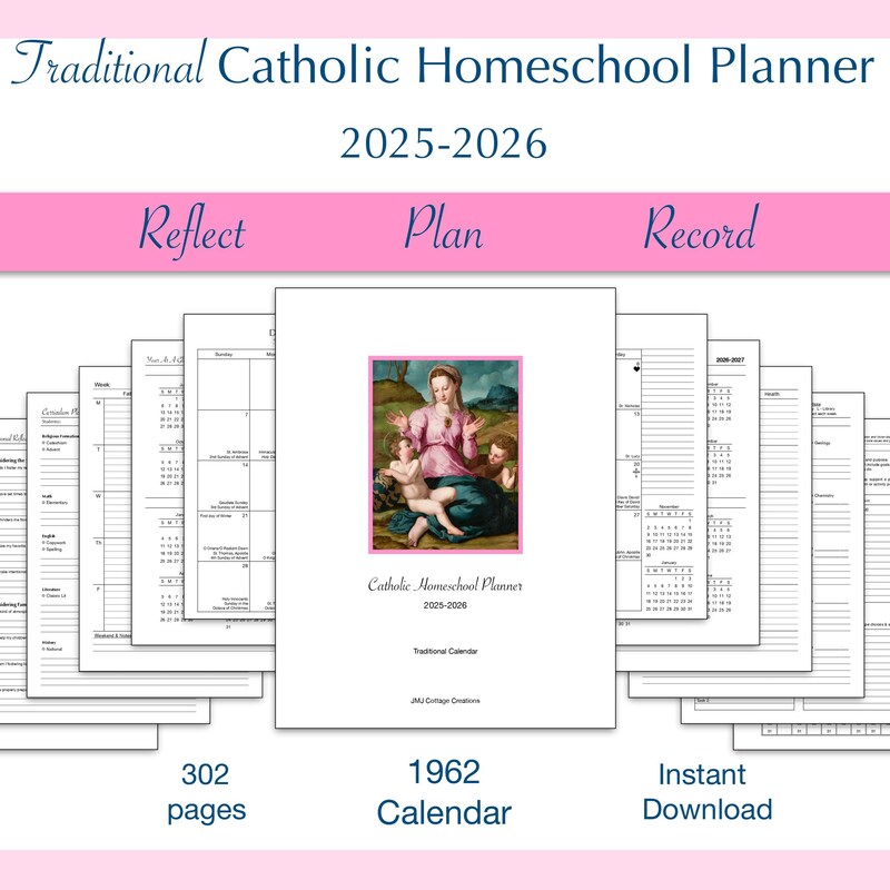 Homeschool Planner - Etsy