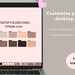 10 Folder Icons - Cute Cozy Aesthetic Desktop Theme Folders - Mac ...