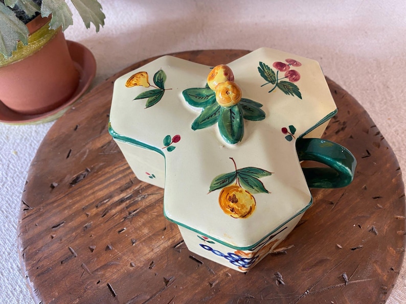 Vintage Hexagon Jam Caddy Made in Italy - Etsy