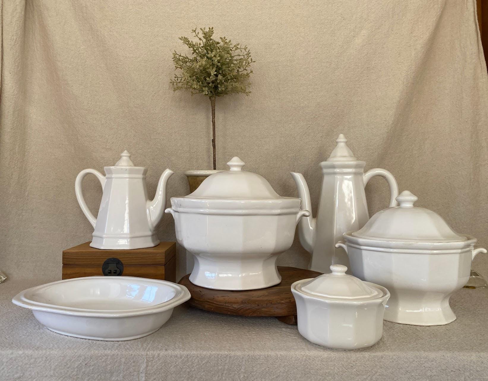 Pfaltzgraff Heritage White Serving and Table Top Pieces SOLD SEPARATELY ...