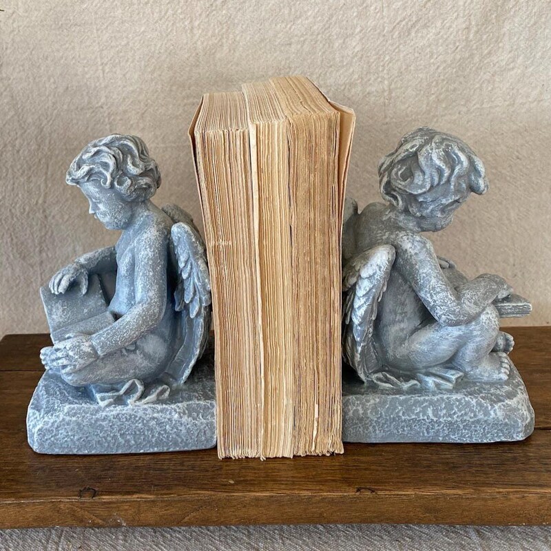 Cherub Bookends - Etsy