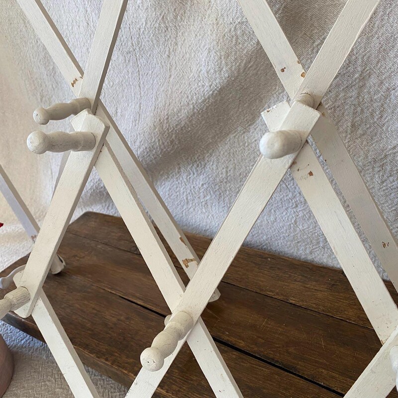 Vintage Peg Accordian Rack - Etsy