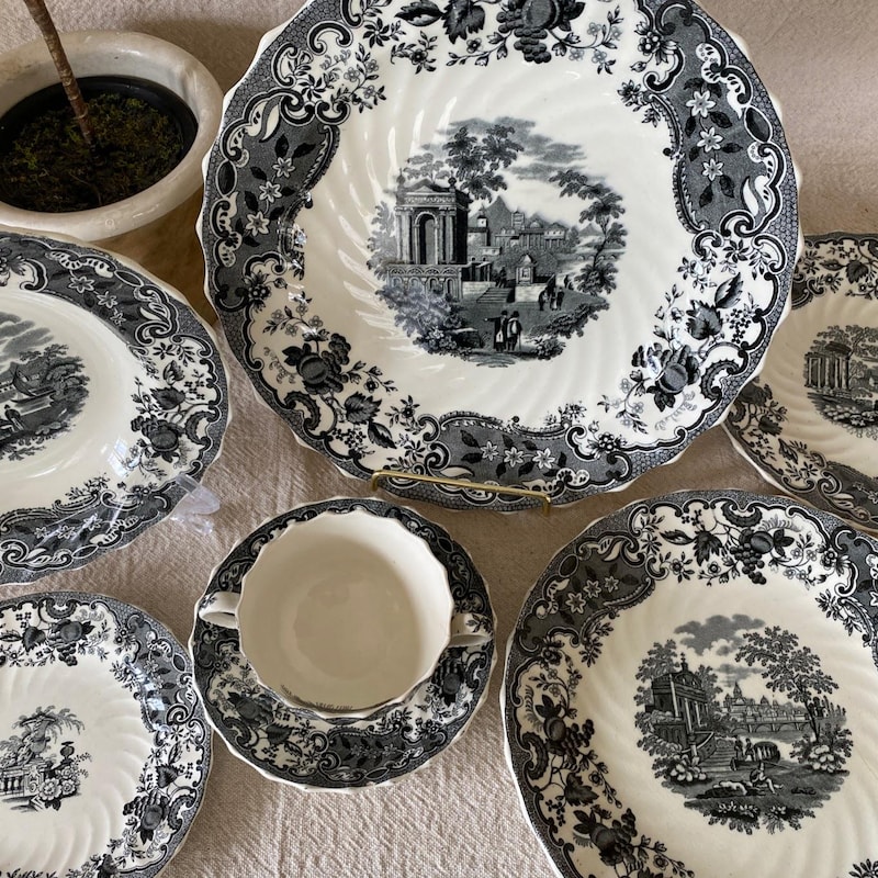Spode Transferware - Etsy