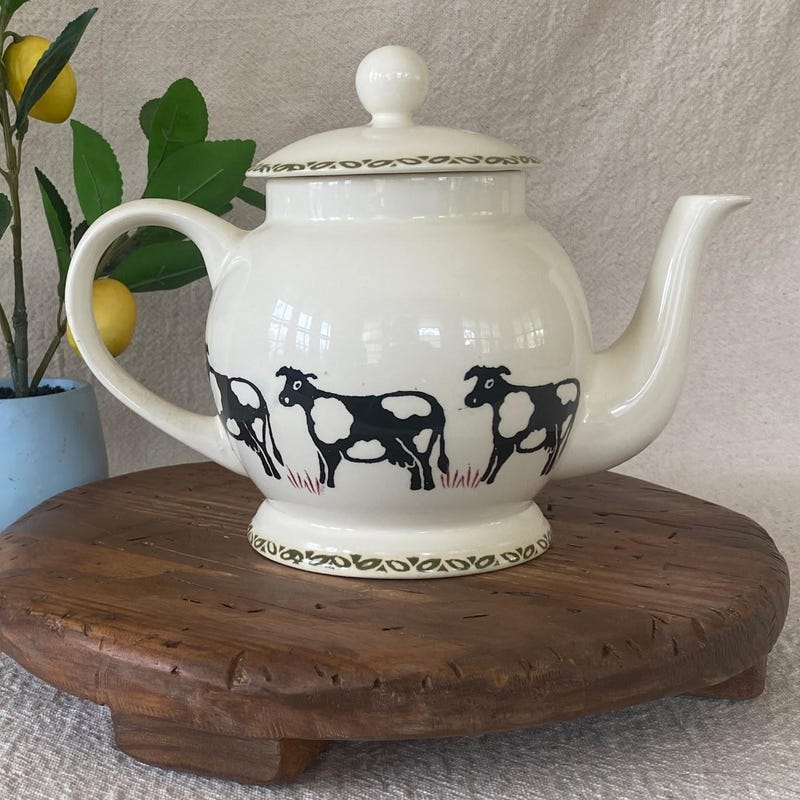 Cow Teapot - Etsy