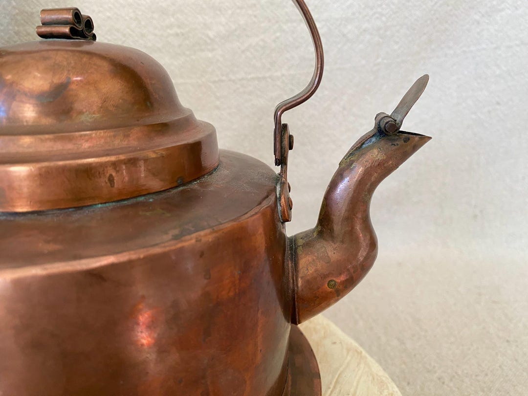 Antique Vintage Swedish Copper Tea Kettle - Etsy