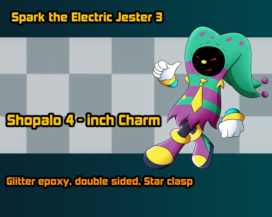 Shopalo 4" Acrylic Charm | Spark 3 - Etsy