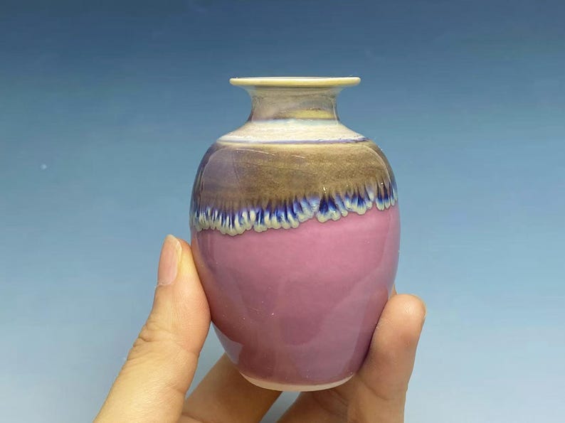 Unique Miniature Vase Desk Decor Gifts for Mom, Cute Mini Mommy Pot ...