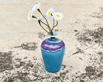 Unique Miniature Vase Desk Decor Gifts for Mom, Cute Mini Mommy Pot ...