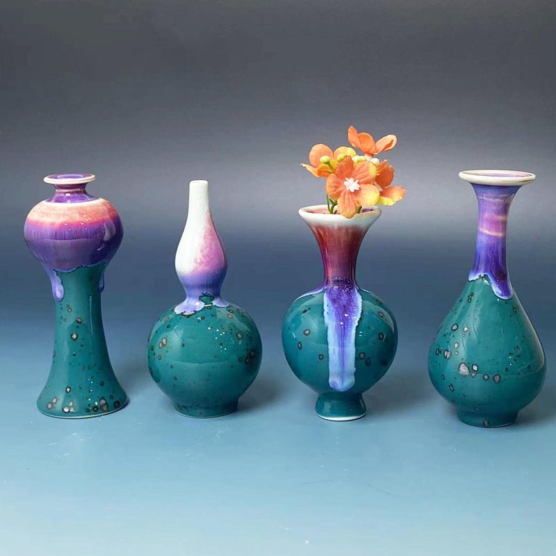 Miniature and Small Flower Pots - Etsy