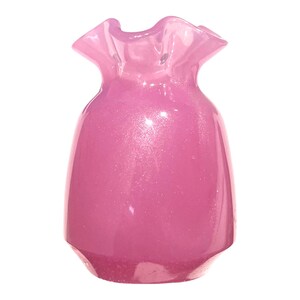 Resin Vase for Flowers in Pink | Mini Vase | Housewarming | Home Decor ...