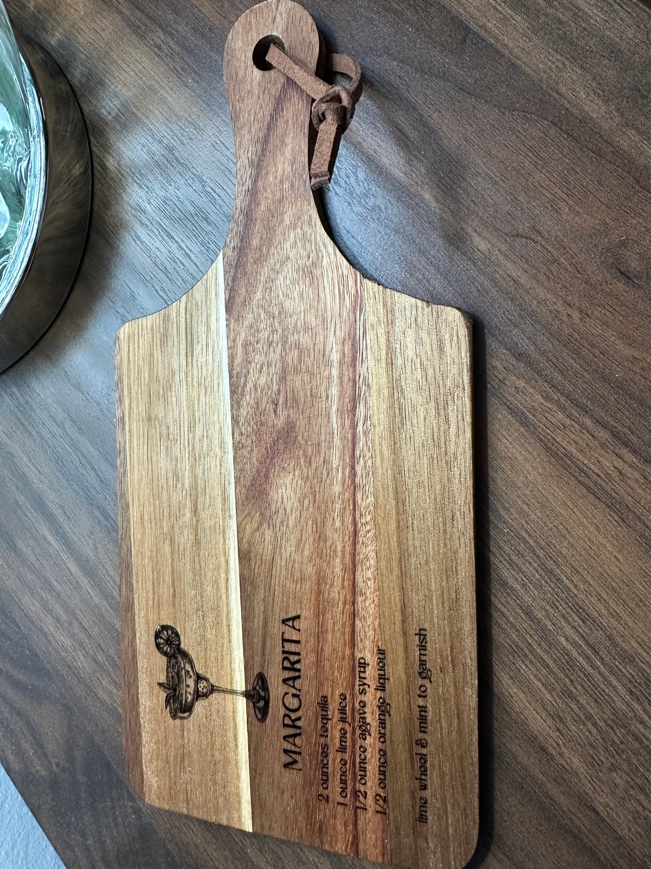 Mini Drink Recipe Cutting Boards / Man Cave / Cocktails Cutting Board ...