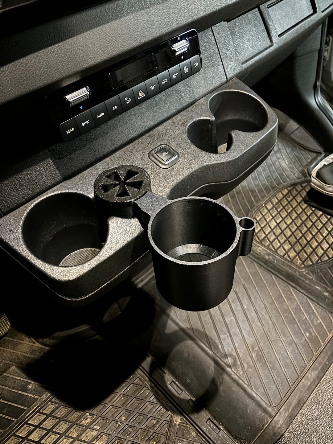 The Best Sprinter Van Cup Holder / Trash Can Cubby - Etsy