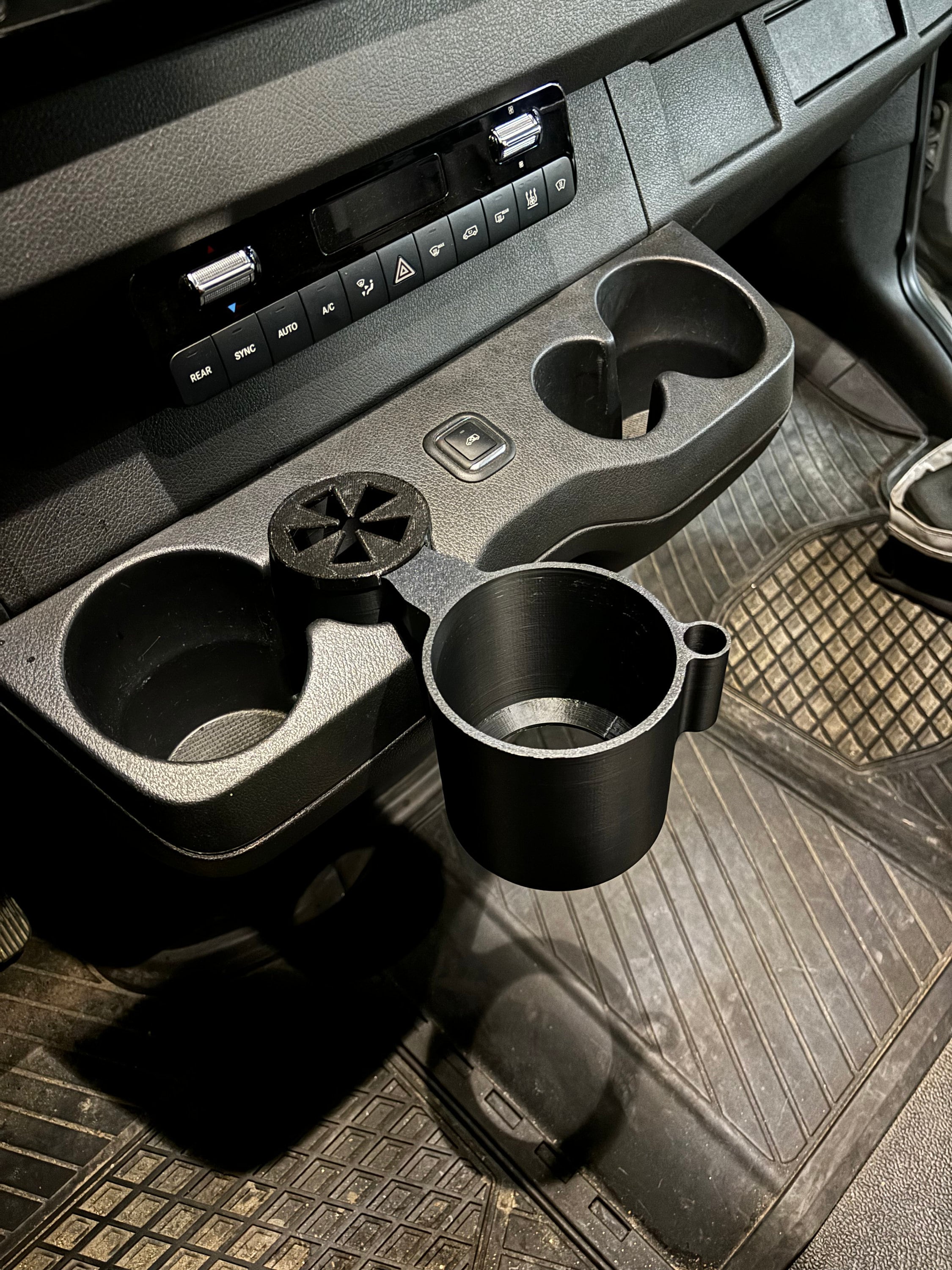 The Best Sprinter Van Cup Holder / Trash Can Cubby - Etsy