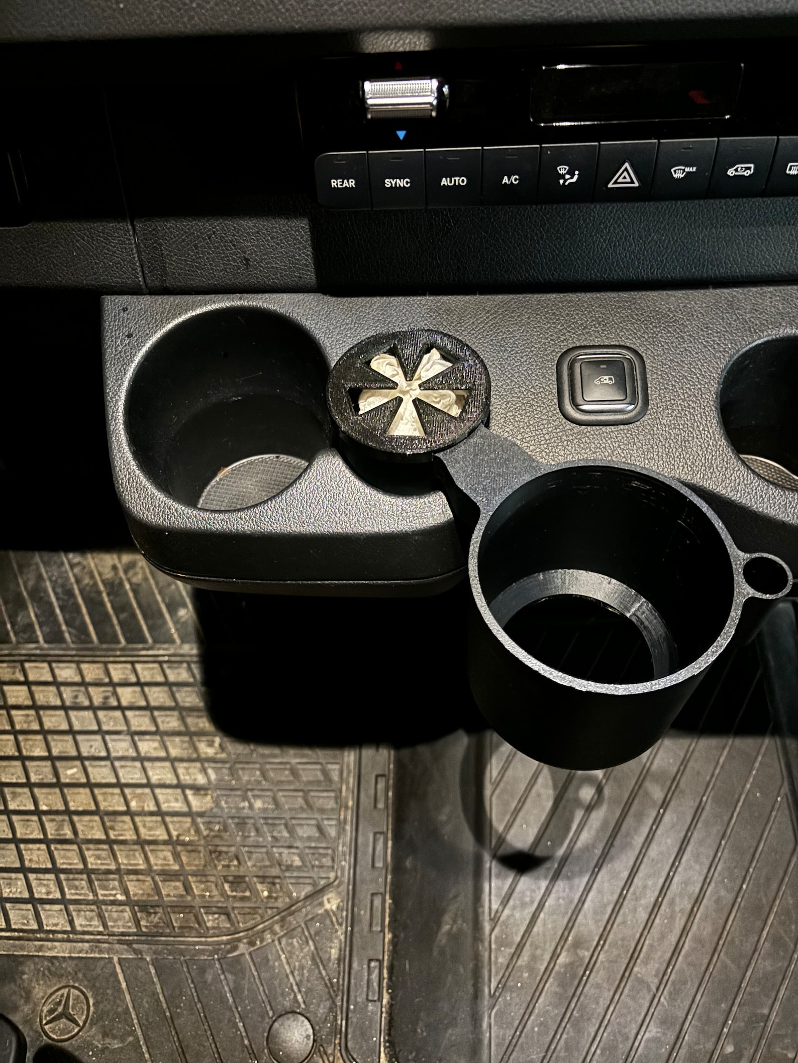 The Best Sprinter Van Cup Holder / Trash Can Cubby - Etsy