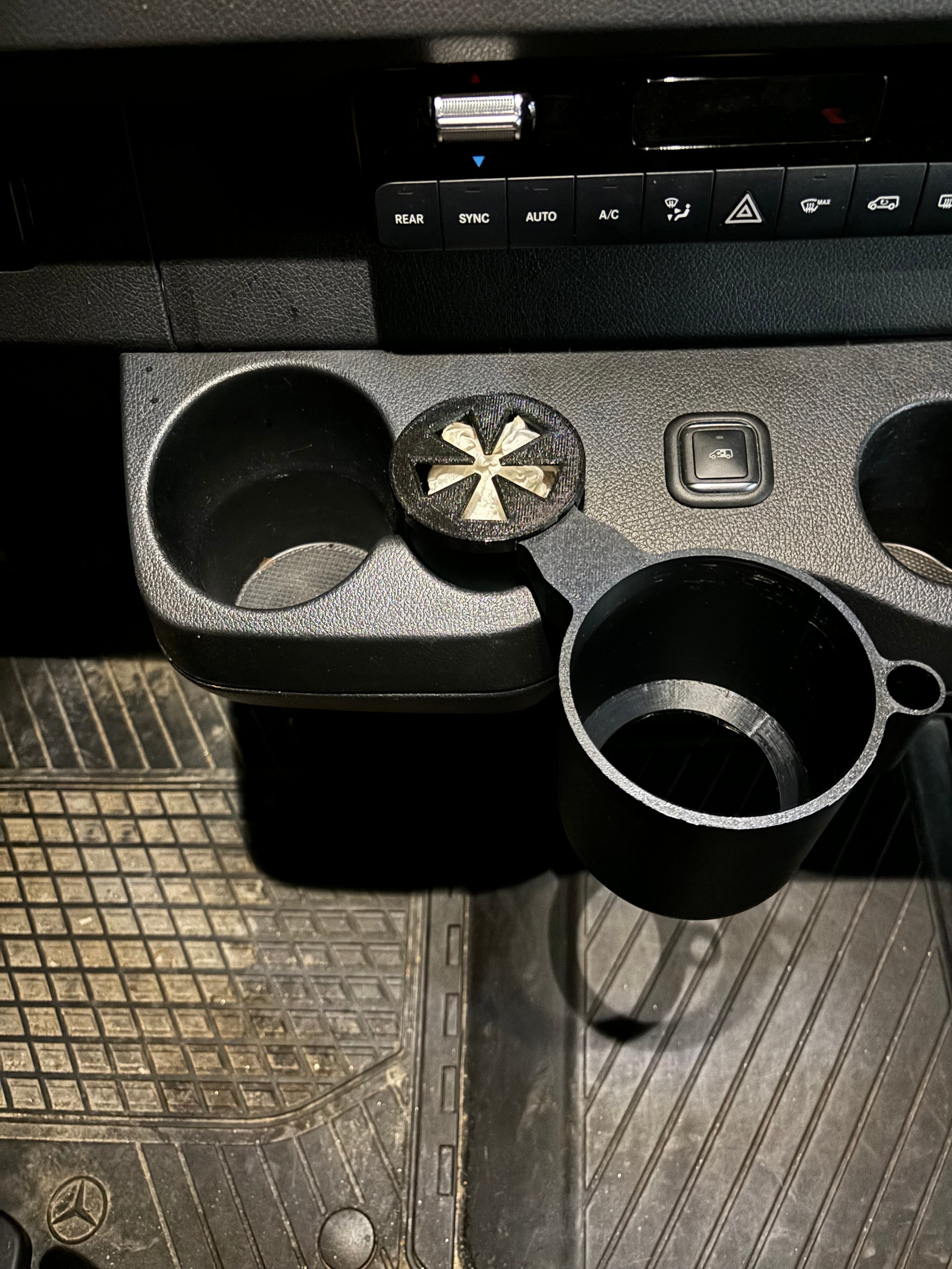 The Best Sprinter Van Cup Holder / Trash Can Cubby - Etsy