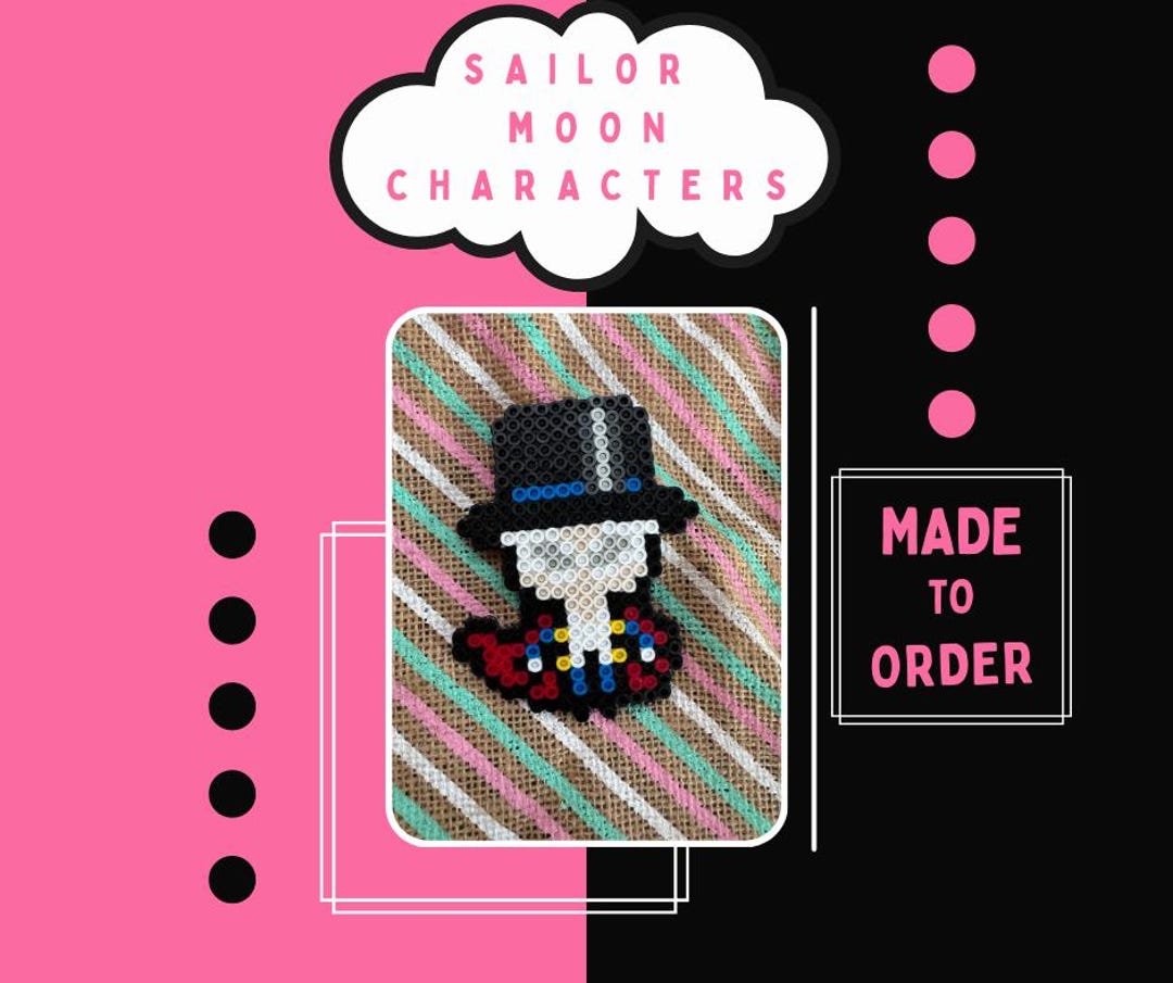 Sailor Moon Perler Bead Art Sprites || Collection #2 - Etsy