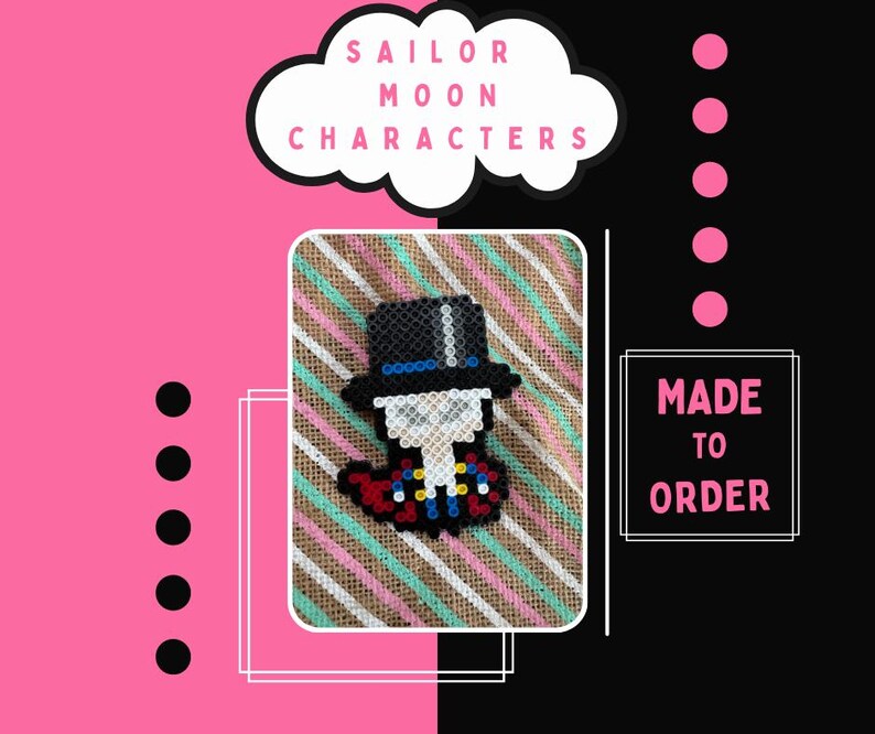 Sailor Moon Perler Bead Art Sprites || Collection #2 - Etsy