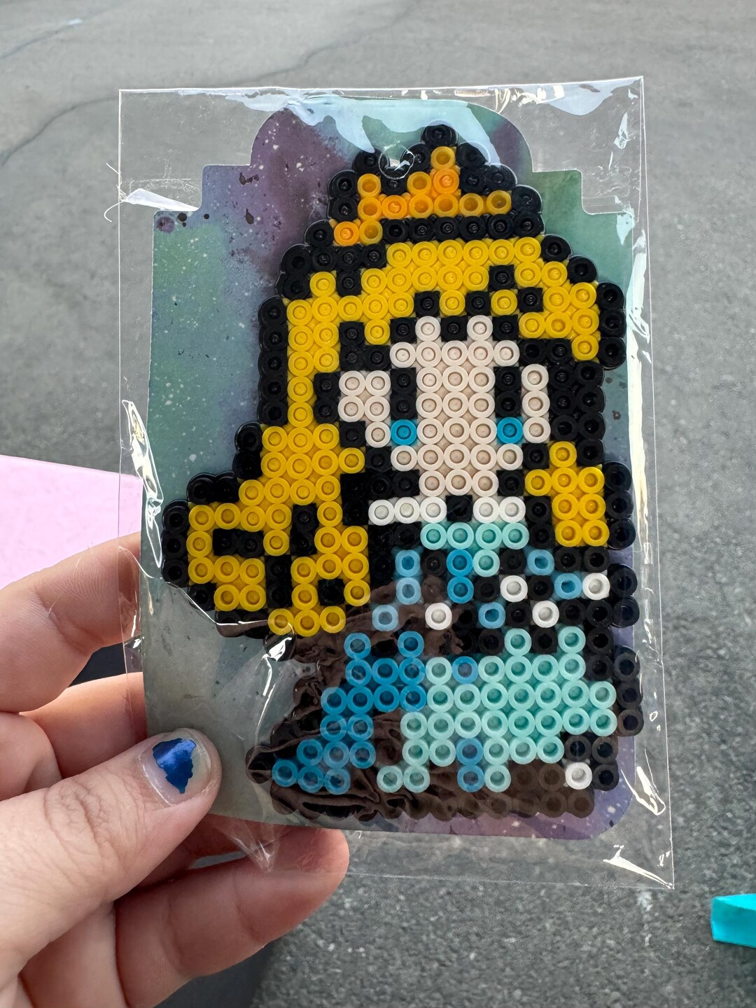 Princess Beaded Art || Magical Kingdom Princesses || Perler Beads Ariel ...