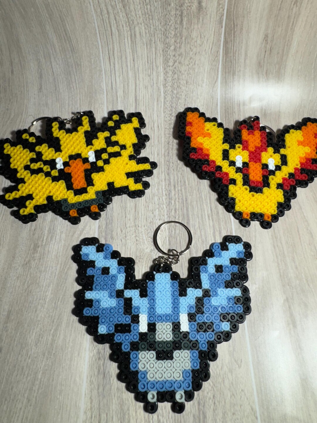 Legendary Birds Pixel Art || Zapados, Moltres, Articuno Pokemon ...