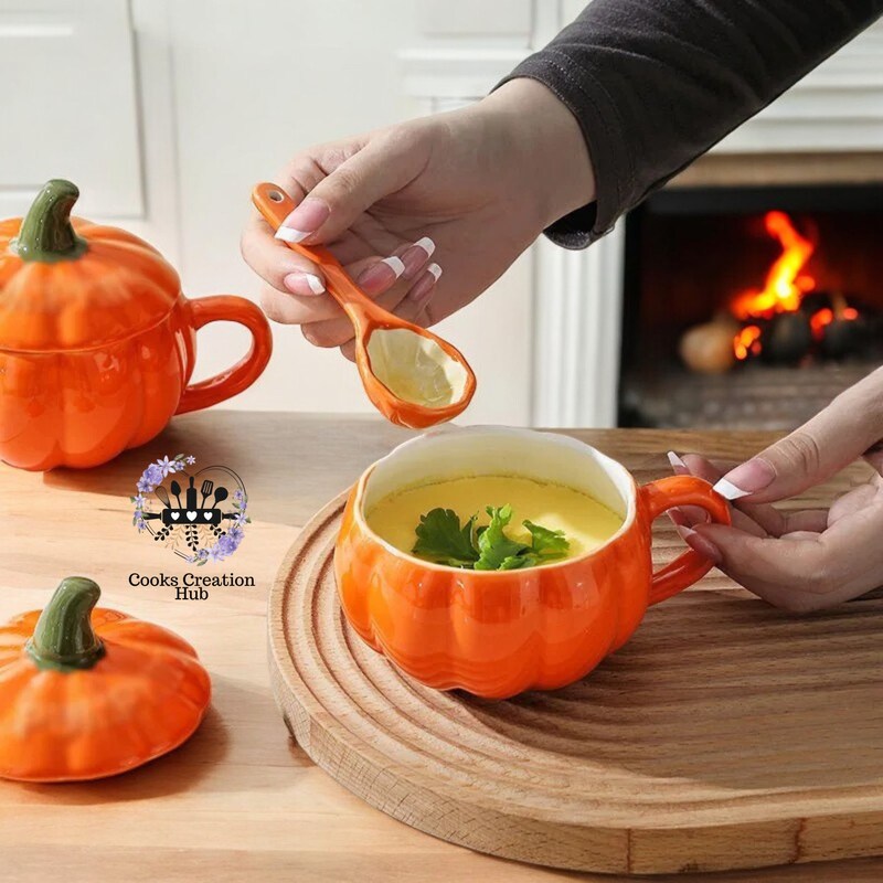 Pumpkin Mug - Etsy