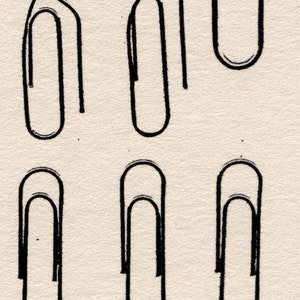 Found Objects - Paper Clips (limited Edition Print) - Etsy