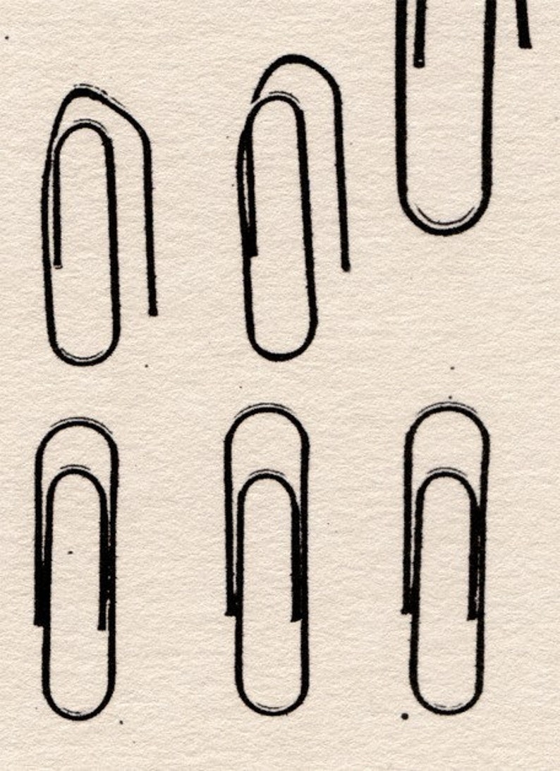 Found Objects - Paper Clips (limited Edition Print) - Etsy