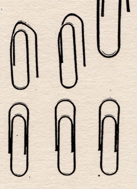 Found Objects - Paper Clips (limited Edition Print) - Etsy