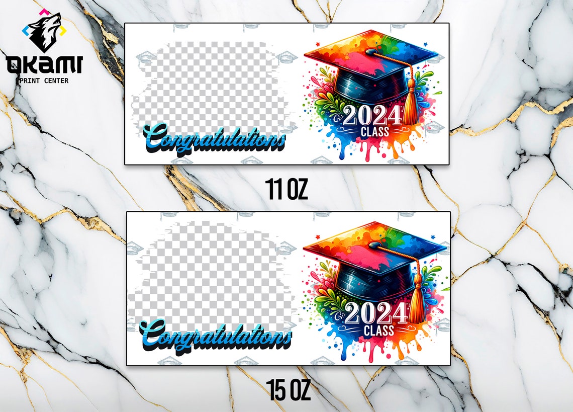 Graduation 2024 Mug Png Photo Mug Wrap Graduate Personalized Photo Mug ...