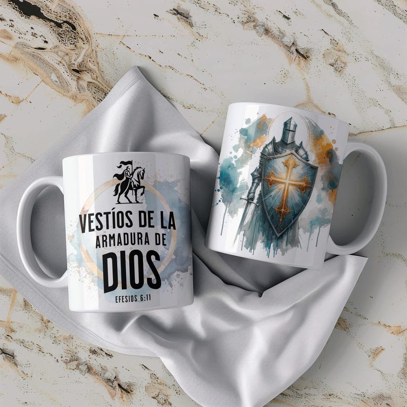Spanish - Chrsitian Mug Wrap Bible Verse Png for Sublimation 11oz/15oz ...