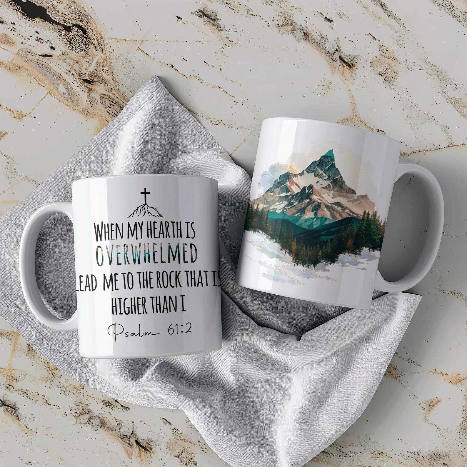 Christian Mug Wrap Bible Verse Mug Png Psalms Mug Wrap 11 Oz/15 Oz Mug ...