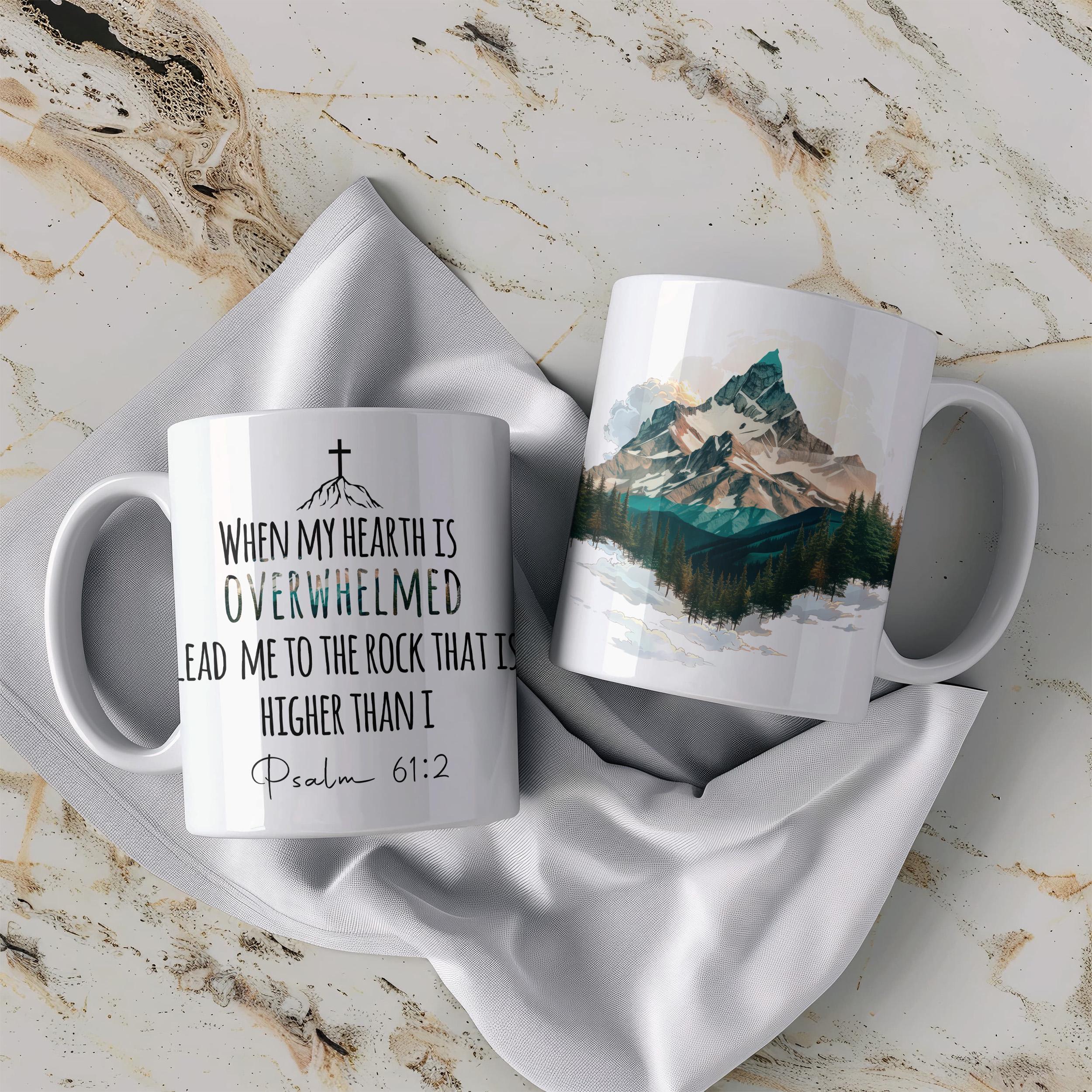 Christian Mug Wrap Bible Verse Mug Png Psalms Mug Wrap 11 Oz/15 Oz Mug ...