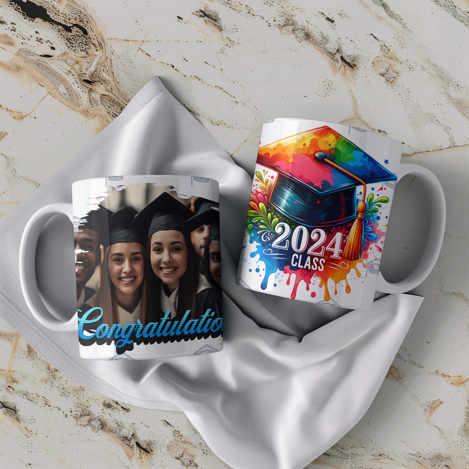 Graduation 2024 Mug Png Photo Mug Wrap Graduate Personalized Photo Mug ...