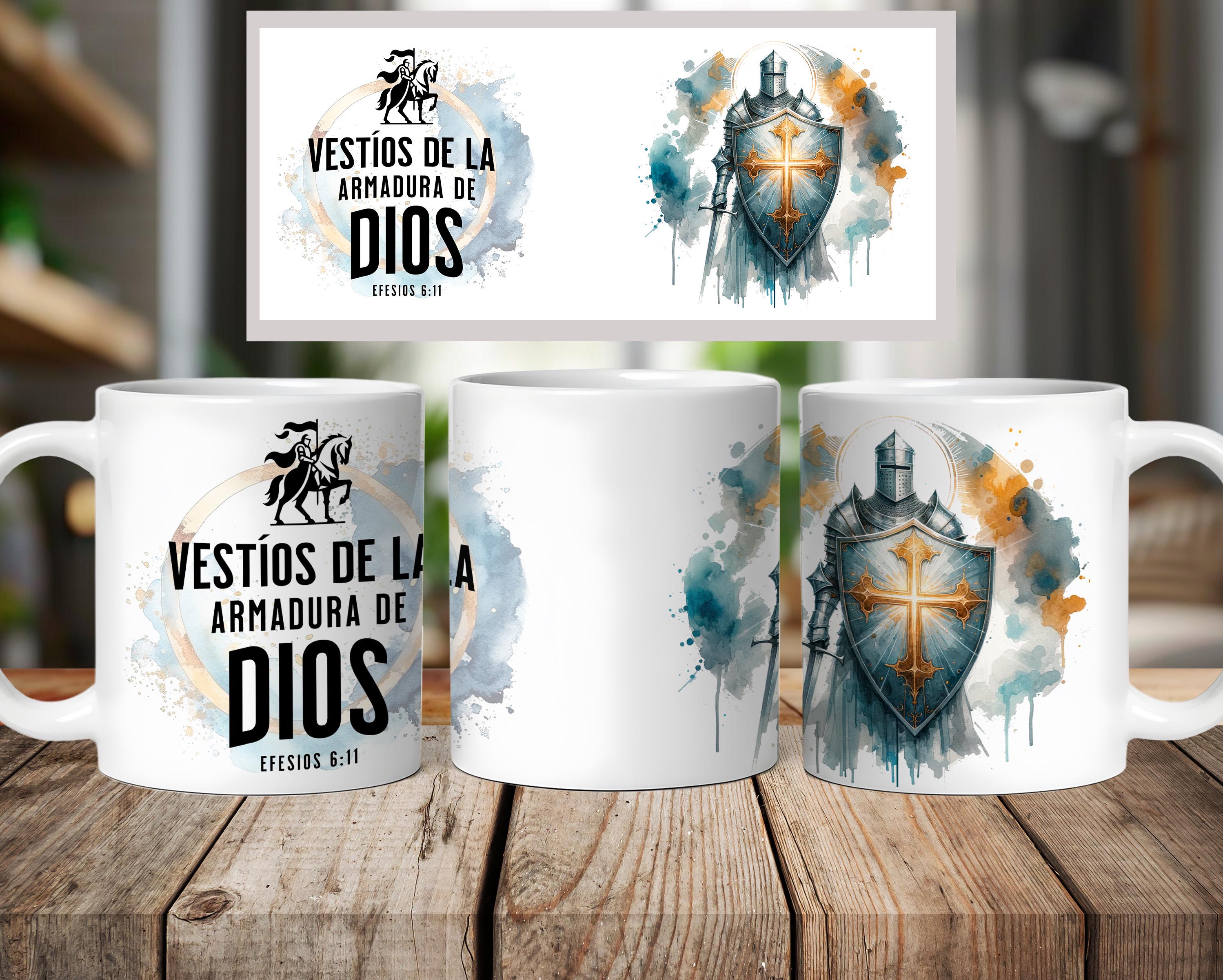 Spanish - Chrsitian Mug Wrap Bible Verse Png for Sublimation 11oz/15oz ...